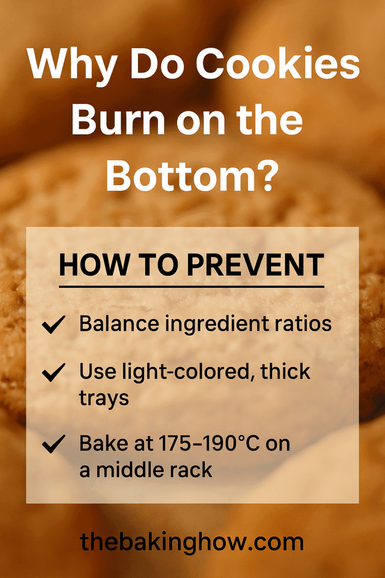 Why Do Cookies Burn on the Bottom? (Top Causes & Easy Fixes)